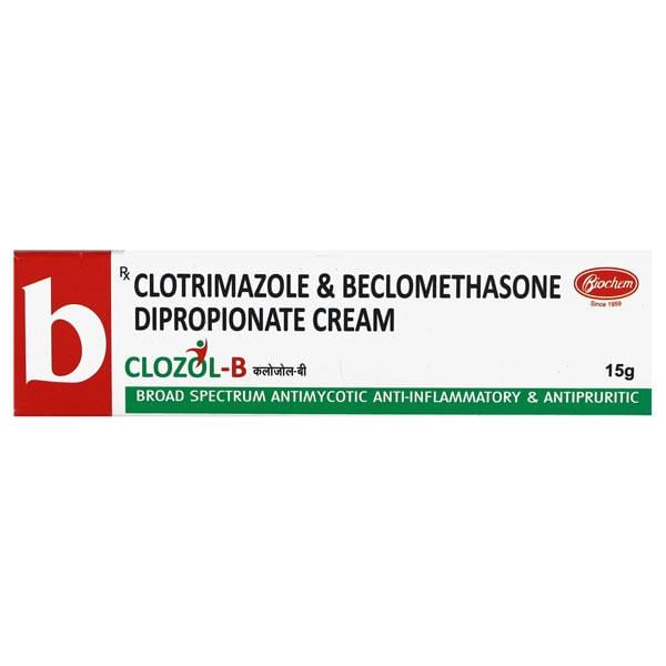 Buy CLOZOL B Cream 15gm Online at Upto 25% OFF | Netmeds
