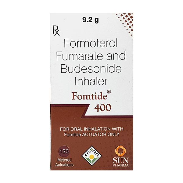 FOMTIDE 400 Inhaler 120md Price, Uses, Side effects, Substitutes | Netmeds