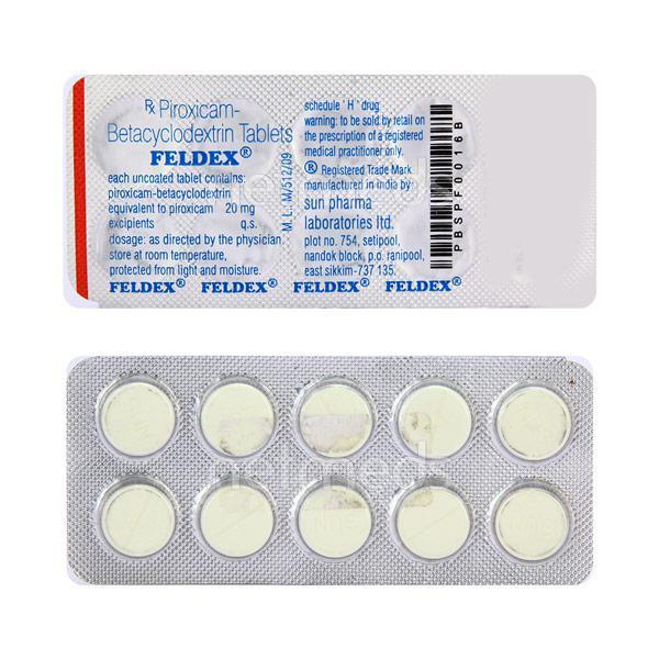 Feldex Tablet 10'S : Price, Uses, Side Effects | Netmeds
