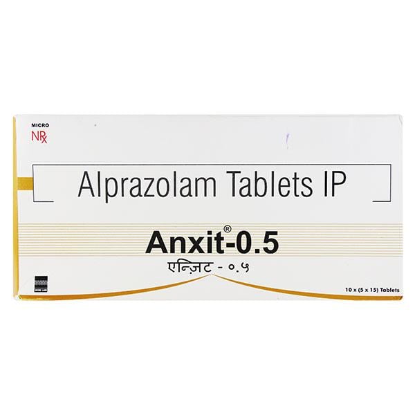 Anxit 0.5mg Tablet 15'S - Price, Uses, Side Effects, and Substitutes ...