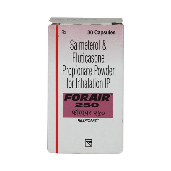 Forair 250 Respicap 30'S Price, Uses, Side effects, Substitutes | Netmeds