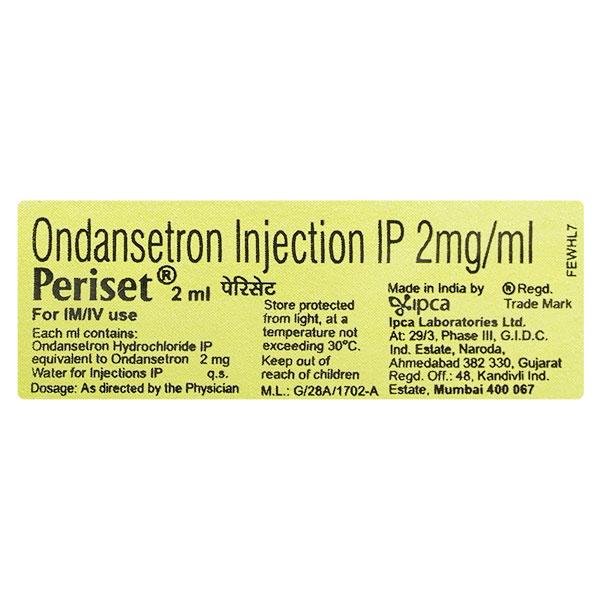 Buy Periset Injection 2ml Online at Upto 25% OFF | Netmeds