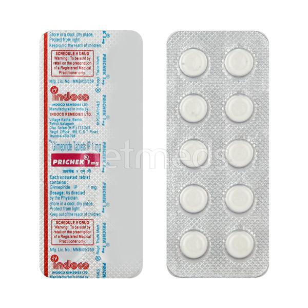 Prichek 1mg Tablet 10'S