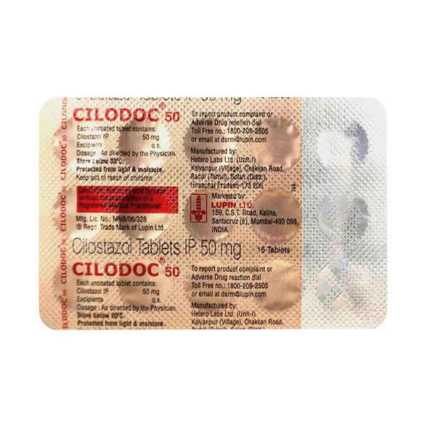 CILODAC 50 Tablet 15's Price, Uses, Side effects, Substitutes | Netmeds