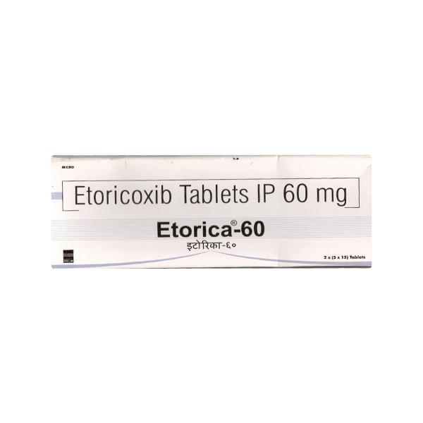 ETORICA 60 Tablet 15's : Price, Uses, Side Effects | Netmeds