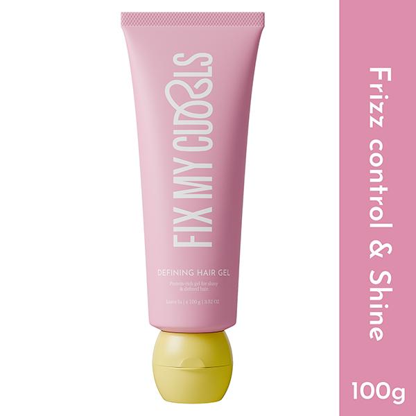 Buy Fix My Curls, Curl Defining Hair Gel Enriched with Sunflower Oil and Keratin for Curly, Wavy ...