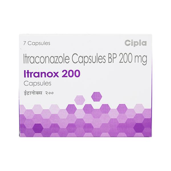 Itranox 200Mg Capsule 7's - Price, Uses, Side Effects | Netmeds