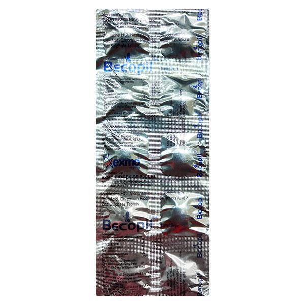 Buy BECOPIL Tablet 10's Online at Upto 25% OFF | Netmeds