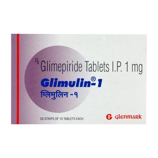 Glimulin 1mg Tablet 15'S : Price, Uses, Side Effects | Netmeds