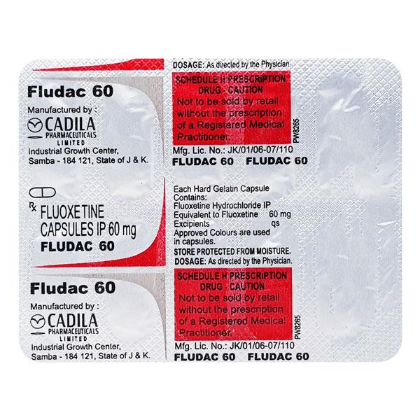 Fludac 60mg Capsule 10'S : Price, Uses, Side Effects | Netmeds