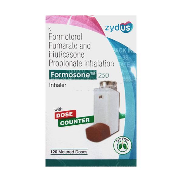 Buy FORMOSONE 250 WITH DOSE COUNTER Inhaler 120md Online | Netmeds