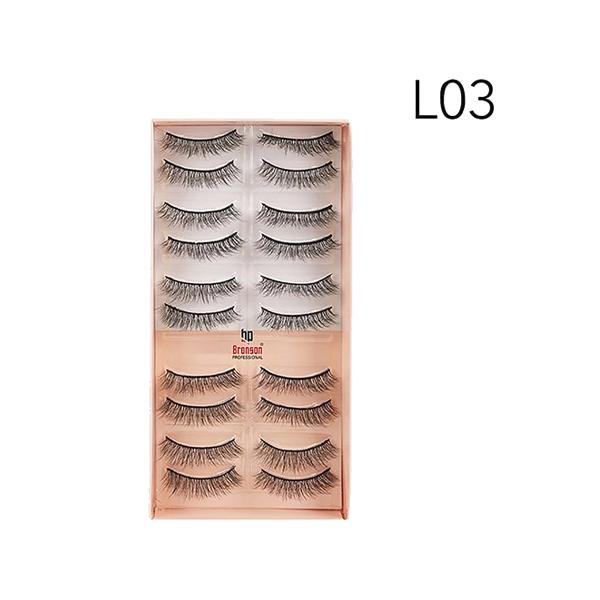 Buy Bronson Professional Eyelash Set 3D False Long And Natural Eye ...
