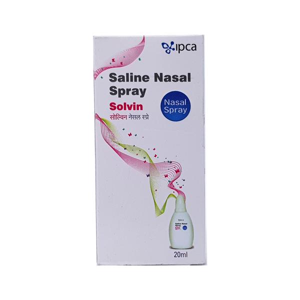 Solvin Nasal Spray 20ml Price, Uses, Side effects, Substitutes | Netmeds