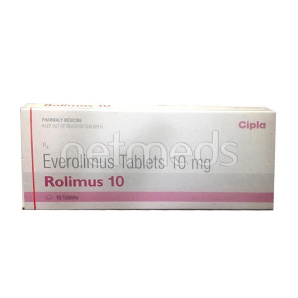 Rolimus 10mg Tablet 10'S : Uses, Side Effects, Price | Netmeds