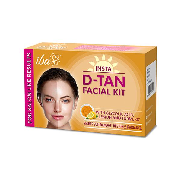 Buy Iba Insta D-Tan Facial Kit (6 Steps Single Use) 60 gm Online at ...