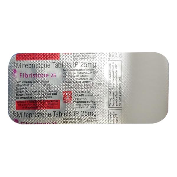 FIBRISTONE 25mg Tablet 10's - Price, Uses, Side Effects, and ...