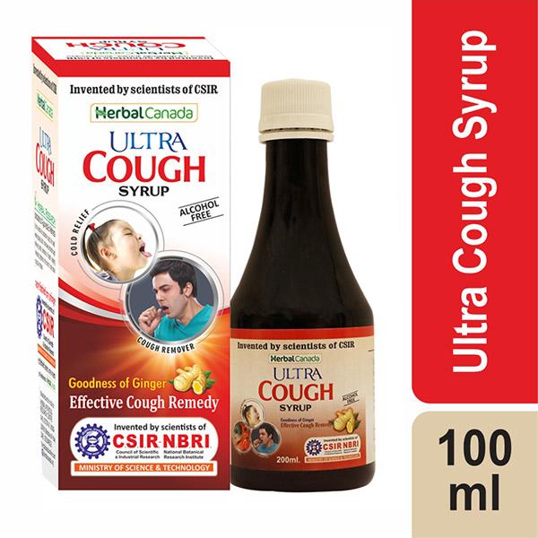 Herbal Canada Ultra Cough Syrup 100 ml Online at Best Price - Cough ...