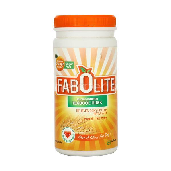 Buy Fabolite Sugar Free Delicious Orange Flavour Powder 300gm Online at ...