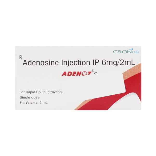 Buy Adenoz 6Mg Injection 2ml Online at Upto 25% OFF | Netmeds