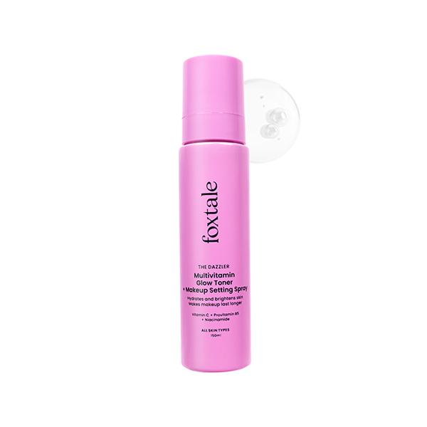 Buy Foxtale The Dazzler Multivitamin Glow Toner + Makeup Setting Spray ...
