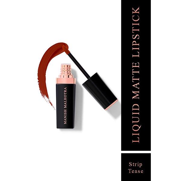 Buy Manish Malhotra Beauty By MyGlamm Liquid Matte Lipstick-Strip Tease ...