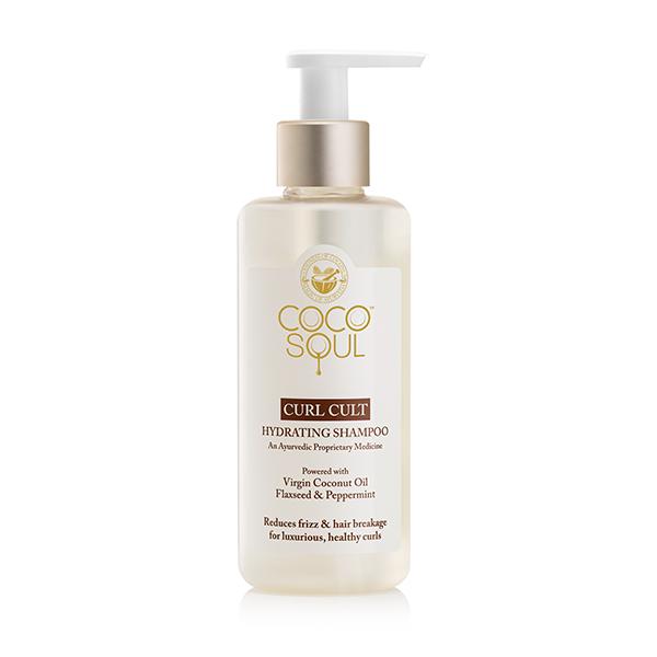 Buy Coco Soul Curl Cult Hydrating Shampoo with Ayurvedic Medicine 200 ...