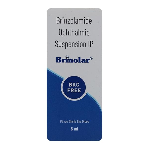 Buy BRINOLAR BKC FREE Ophthalmic Suspension 5ml Online at Upto 25% OFF ...