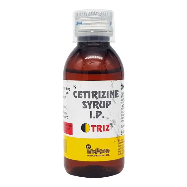Buy Triz Syrup 60ml Online at Upto 25% OFF | Netmeds