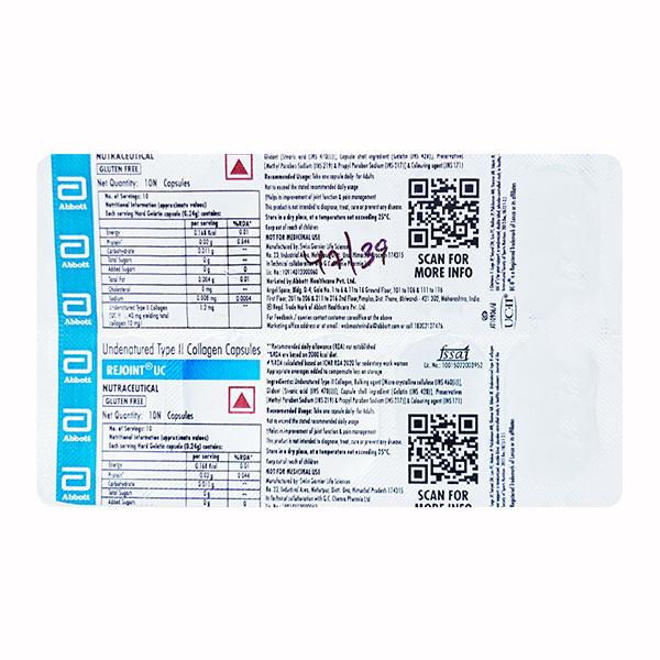 Buy Rejoint UC Capsule 10'S Online at Upto 25% OFF | Netmeds