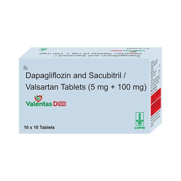 VALENTAS D 100 Tablet 10's