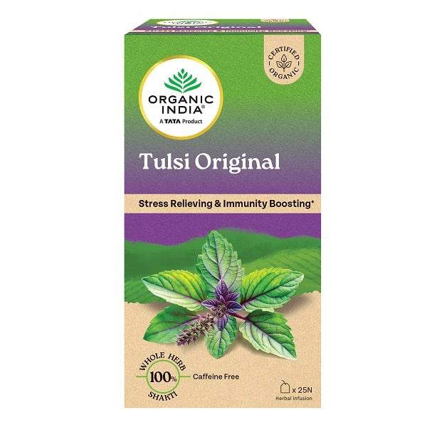 Buy Organic India Tulsi Original Tea Bags 25's Online at Discounted ...