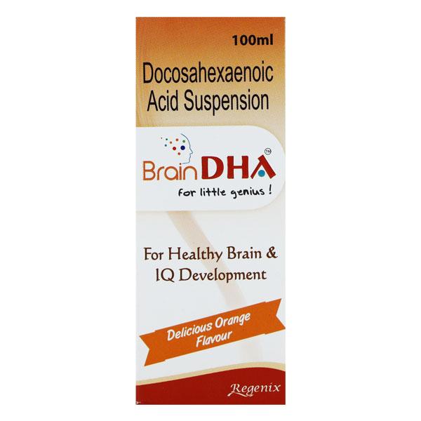 BRAIN DHA Suspension 100ml Price, Uses, Side effects, Substitutes | Netmeds