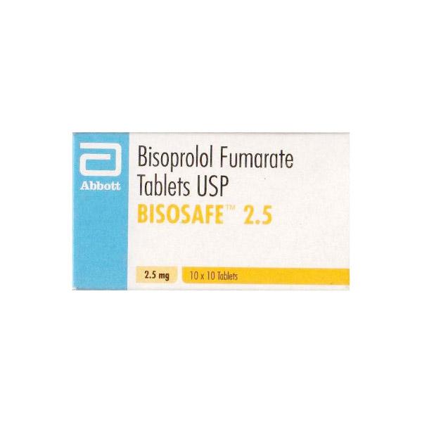 Bisosafe 2.5mg Tablet 10'S : Price, Uses, Side Effects | Netmeds