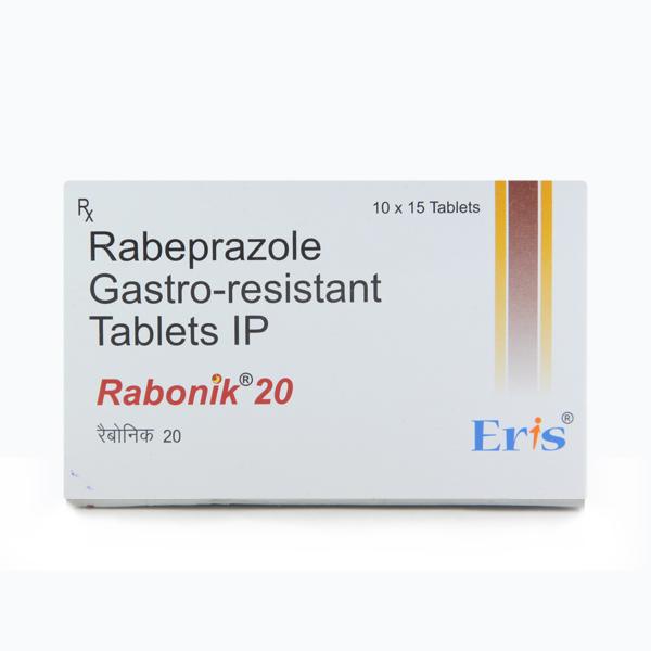 Rabonik 20mg Tablet 15'S Price, Uses, Side effects, Substitutes | Netmeds