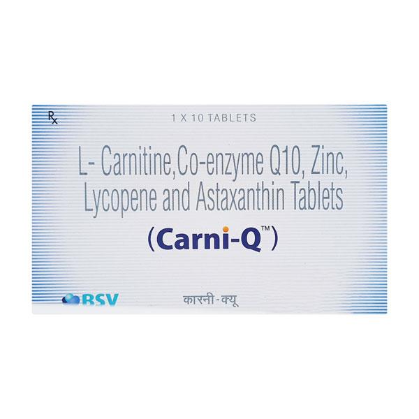 Buy Carni Q Tablet 10'S Online at Upto 25% OFF | Netmeds