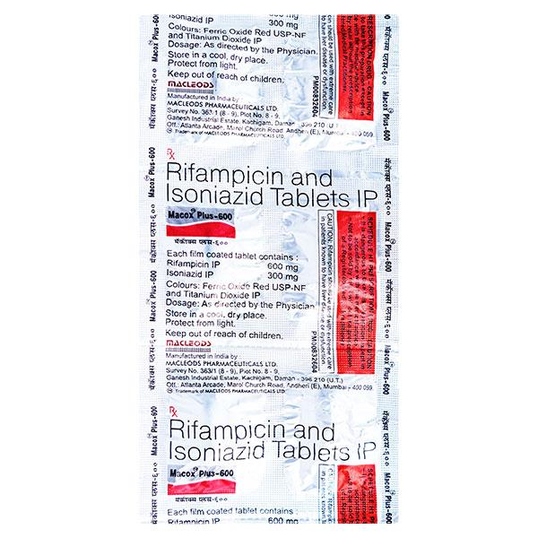 MACOX PLUS 600/300MG TABLET 6'S - Price, Uses, Side Effects, and ...