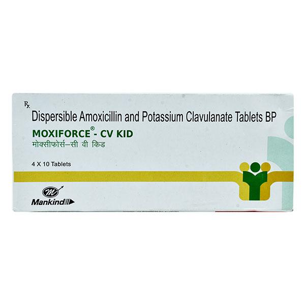 Moxiforce CV Kid Tablet 10'S : Uses, Side Effects, Price | Netmeds