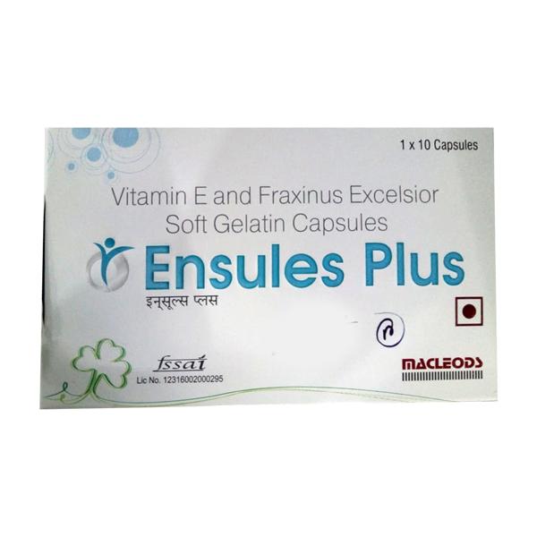 Ensules Plus Capsule 10'S - Price, Uses, Side Effects | Netmeds