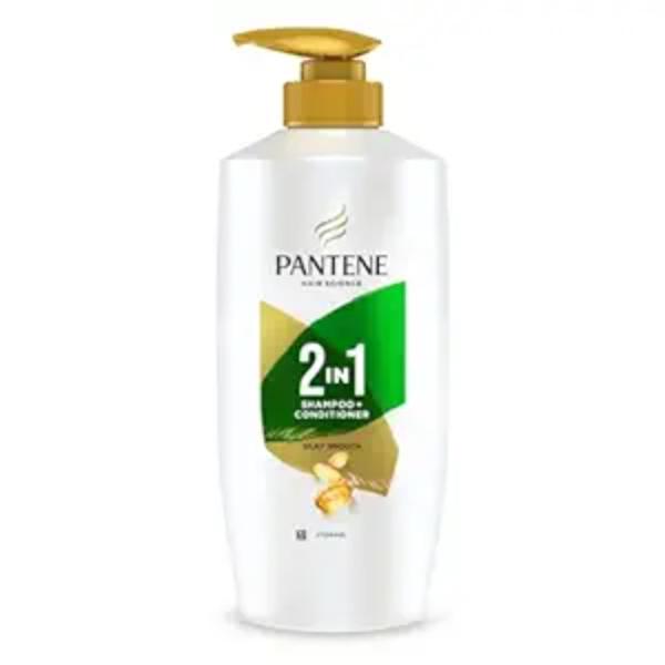 Pantene Hair Science 2 in 1 Shampoo & Conditioner - Silky Smooth 650 ml