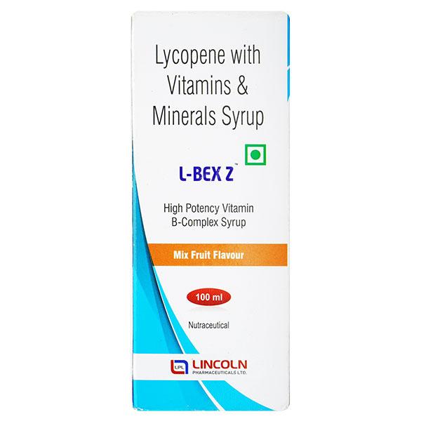Buy L Bex Z Syrup 100ml Online at Upto 25% OFF | Netmeds