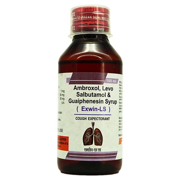 EXWIN LS Expectorant 100ml Price, Uses, Side effects, Substitutes | Netmeds