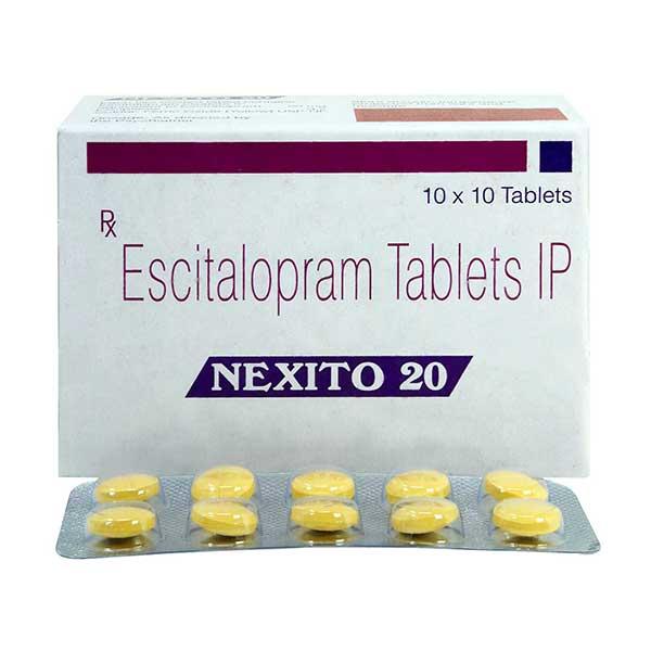 Nexito 20mg Tablet 10'S : Price, Uses, Side Effects | Netmeds