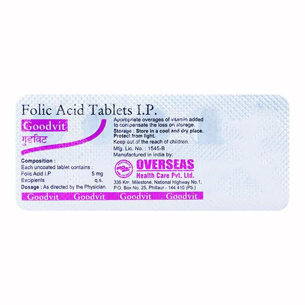 Buy Goodvit Tablet 10'S Online at Upto 25% OFF | Netmeds