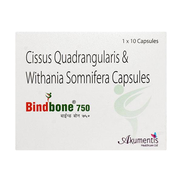 BINDBONE 750 Capsule 10's Price, Uses, Side effects, Substitutes | Netmeds