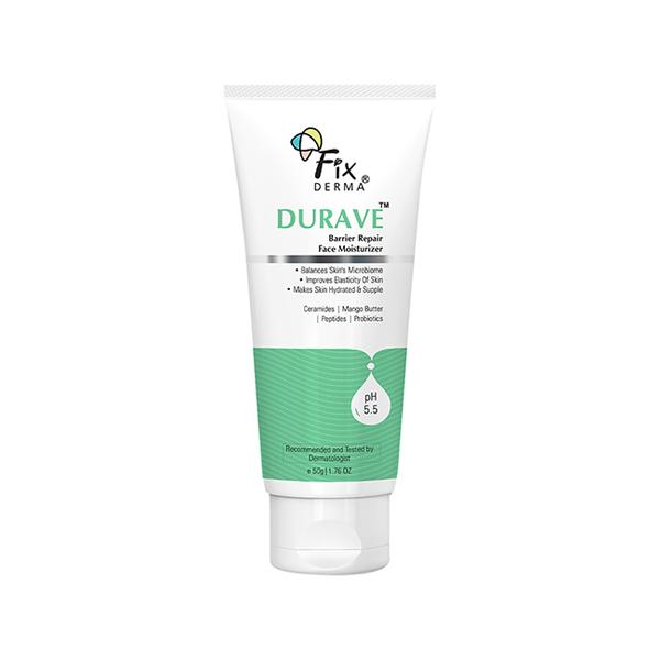 Buy Fixderma Durave Ceramide Moisturizer for Face with Peptide & Mango ...