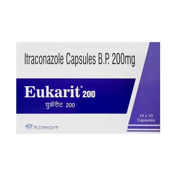 EUKARIT 200 Capsule 10's Price, Uses, Side effects, Substitutes | Netmeds