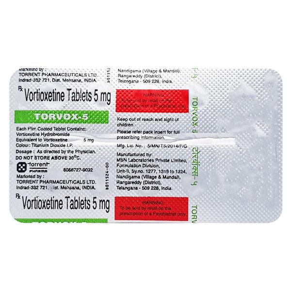 TORVOX 5 Tablet 10's : Price, Uses, Side Effects | Netmeds