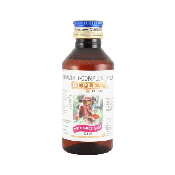 Buy Beplex Plus Elixir 120ml Online at Upto 25% OFF | Netmeds