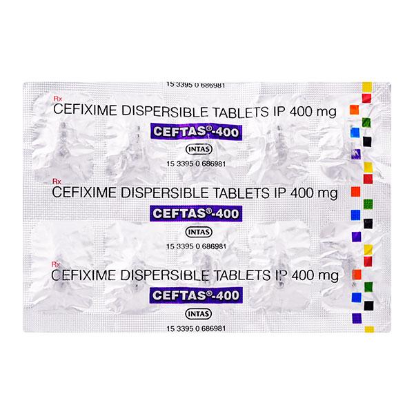 Ceftas 400mg Tablet 10'S : Price, Uses, Side Effects | Netmeds