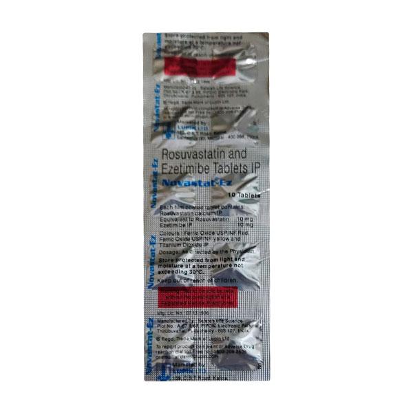 Novastat EZ Tablet 10'S Price, Uses, Side effects, Substitutes | Netmeds